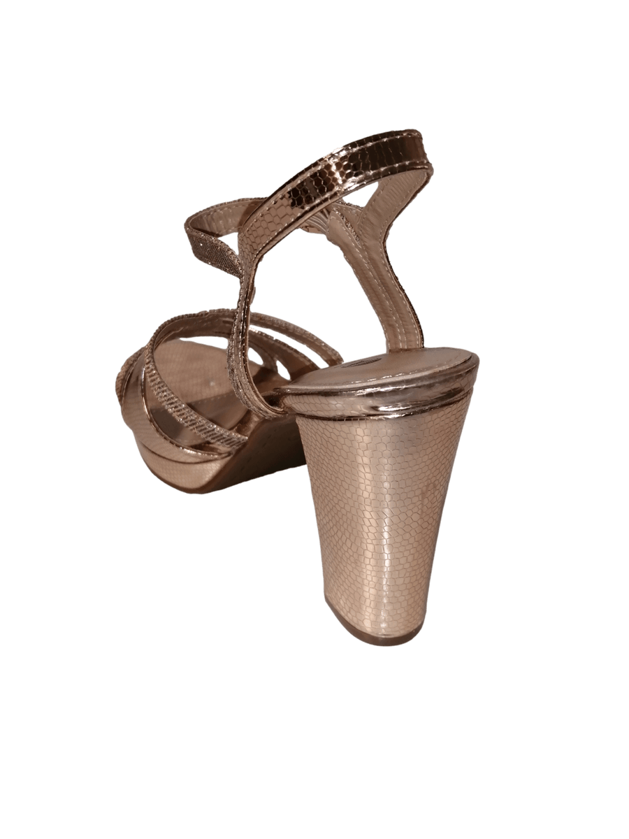 Comprar zapato de fiesta oro rosa- ANANDA- Tenerife – AnandA Novia